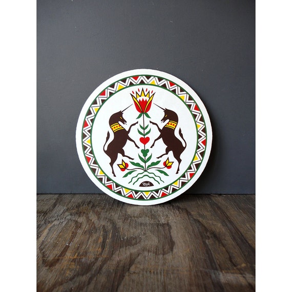 Unicorn Hex Sign Pennsylvania Dutch Hex Sign Jacob Zook unicorn-hex-sign-pennsylvania-dutch-hex-sign-jacob-zook