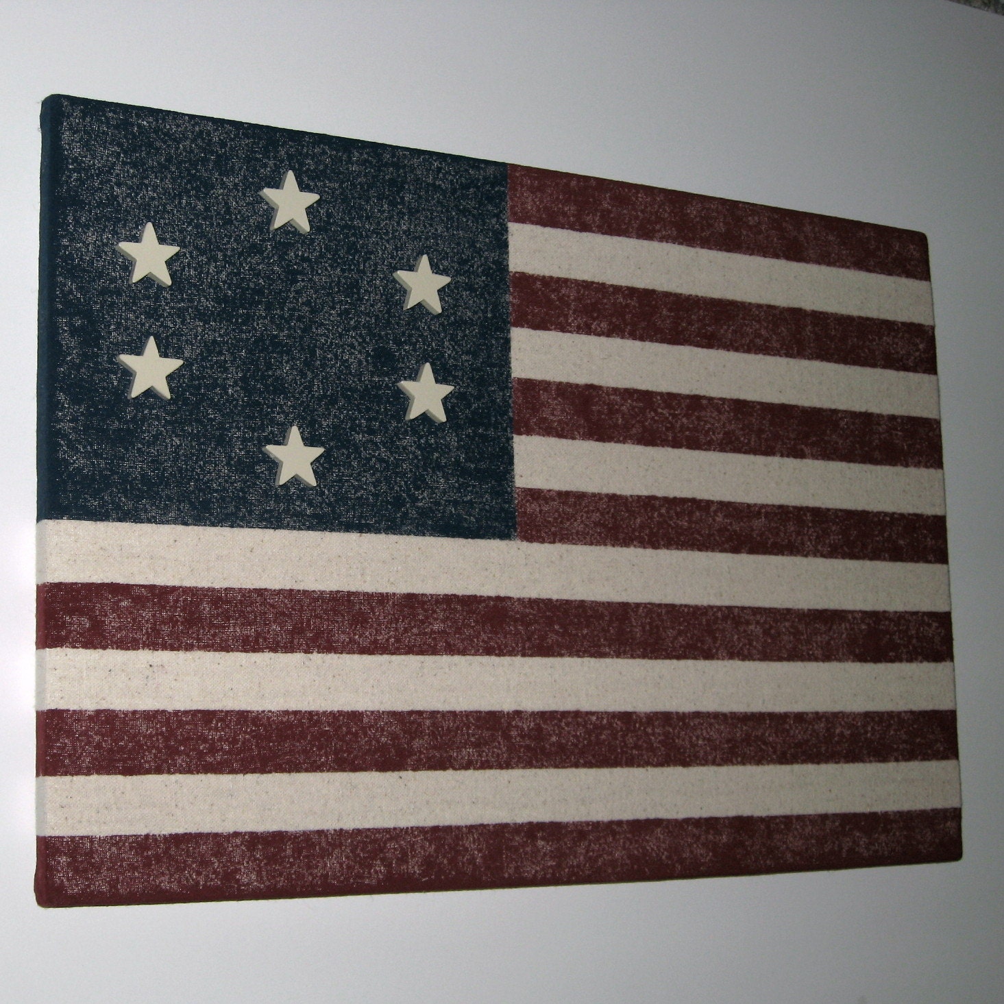 United States Flag Bulletin Board American Flag Memo by PegsBoards