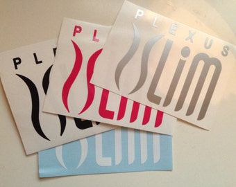 10 Plexus Slim Vinyl Decals