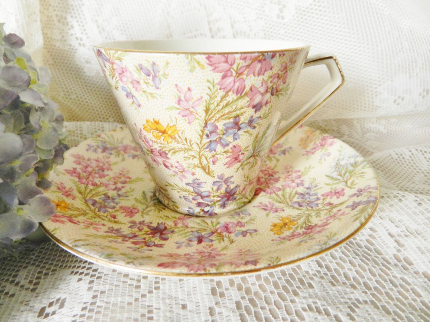 Chintz Lord Nelson Tea Cup BCM no57 – Haute Juice