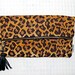 Leopard Clutch Leopard Fold Over Clutch Bag Fall Trends