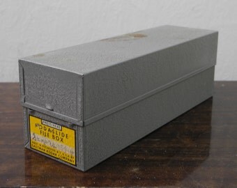 Popular items for metal slide box on Etsy