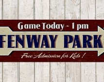 Unique fenway park sign related items | Etsy