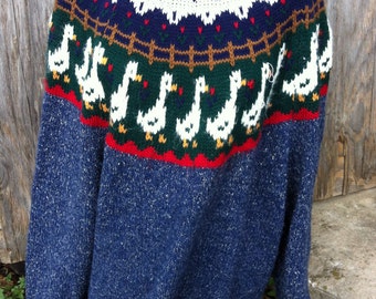 Goose sweater | Etsy