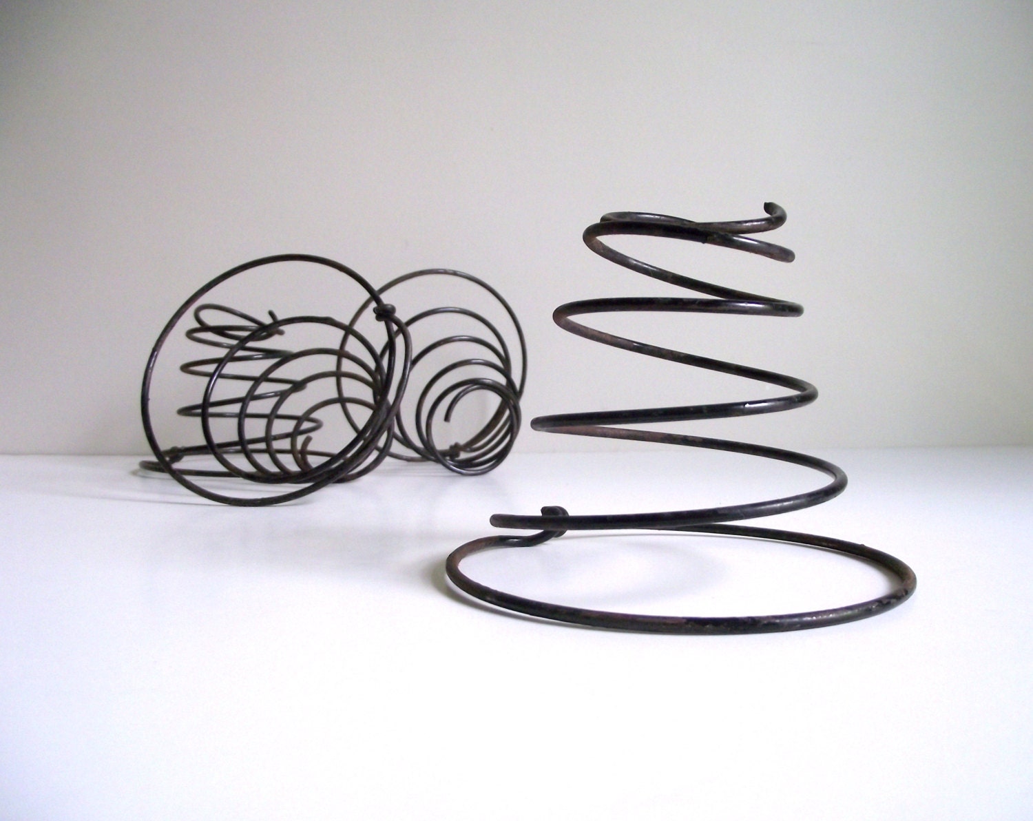 Vintage Rusty Spring / Coil Spring / Industrial Salvage / Repurpose ...