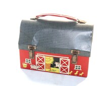Popular items for barn lunch box on Etsy