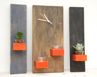 Planters clock | Etsy