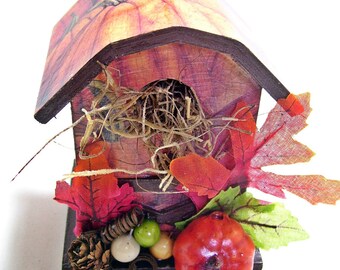 Halloween birdhouse | Etsy