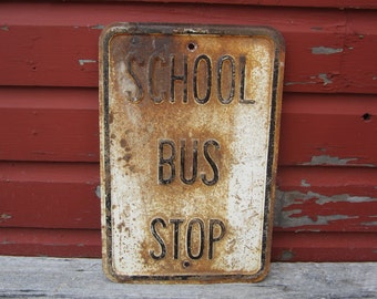 Popular items for bus stop sign on Etsy