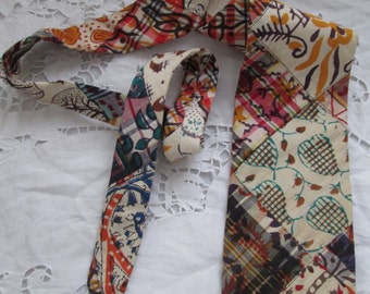 Popular items for patchwork ties on Etsy