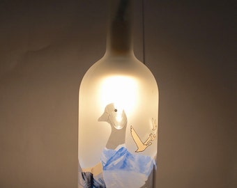 Grey goose lamp | Etsy