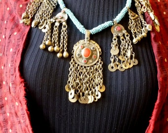 Popular items for kuchi necklace on Etsy