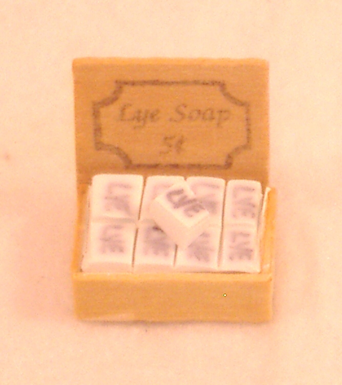 Miniature Box of Lye Soap, Country Store Goods – Great Accessory for ...