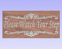 Popular items for watch your step on Etsy