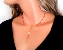 Unique ruby rosary related items | Etsy