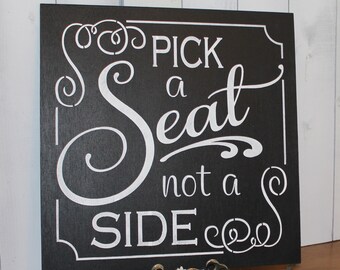 No seating plan sign | Etsy