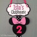 Minnie Mouse Clubhouse Sign Door Sign Personalized