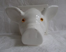 Popular items for pig wall hanging on Etsy