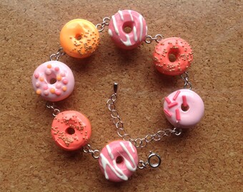 Popular items for donut bracelet on Etsy