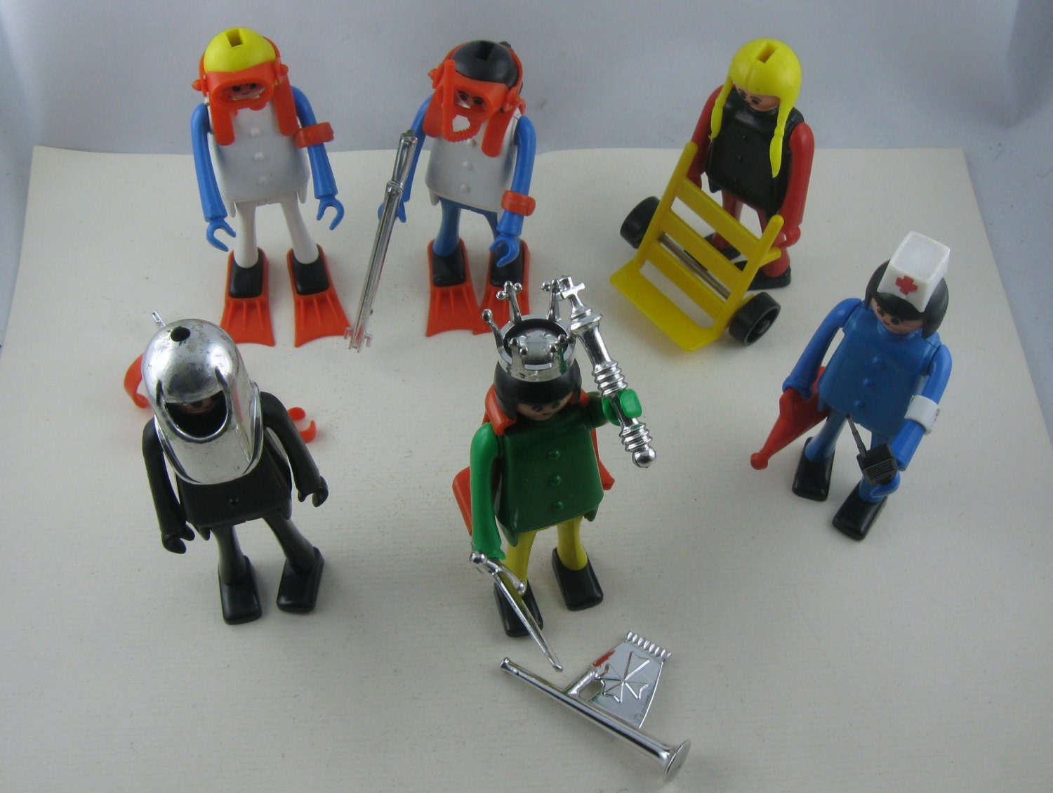 10% OFF: 70s PLAYMOBIL / GEOBRA figures “mixed bag”. 6 figures and up ...