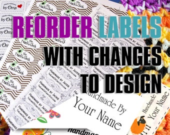 Reorder labels | Etsy