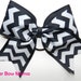 Chevron Cheer Bow