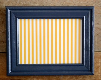 Popular items for navy blue frame on Etsy