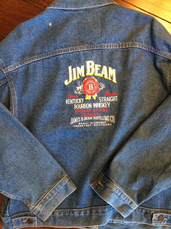 Jim Beam Vintage Jean Jacket Denim Jacket by BettinasCollection