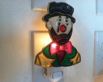 Clown night light | Etsy