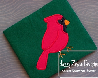 Cardinals applique | Etsy