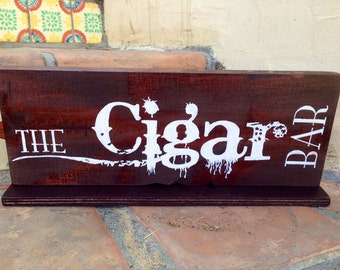 Popular items for cigar bar sign on Etsy