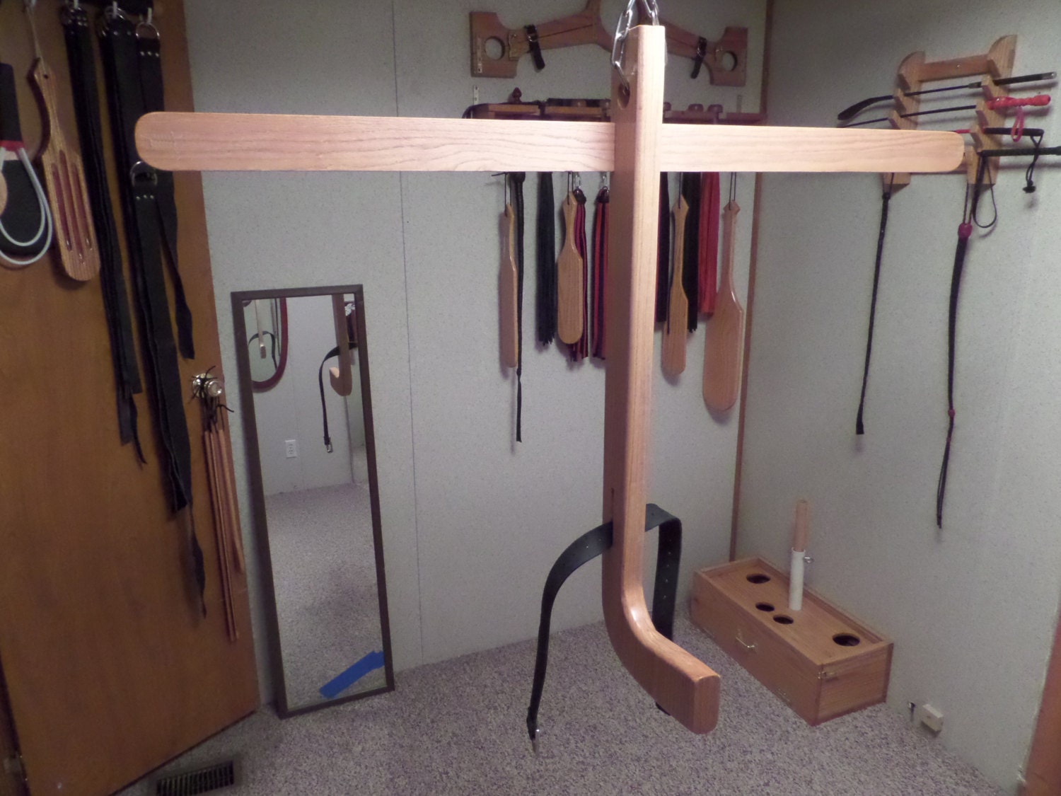 3 Board Laminated Suspended Crucifixion Crotch by worksandwidgets