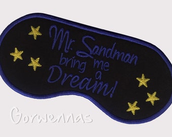Sleep mask/ beauty mask 'Mr. Sandman' Eye Mask