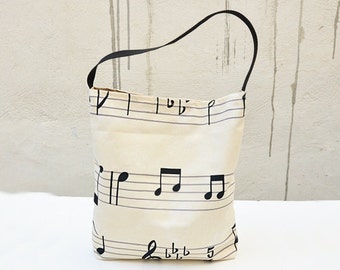Popular items for music tote bag on Etsy