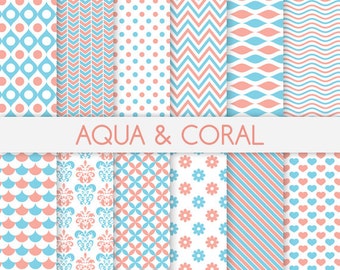 Popular items for coral pattern on Etsy
