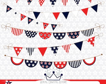 July 4th clip art | Etsy