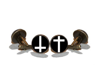 Cross cufflinks | Etsy