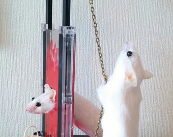 Taxidermy Mouse Guillotine Pair