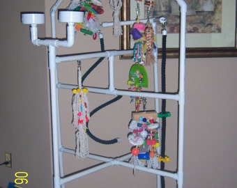 Popular items for parrot play stand on Etsy