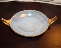 Popular items for blue lusterware on Etsy