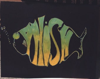 Popular items for phish logo on Etsy