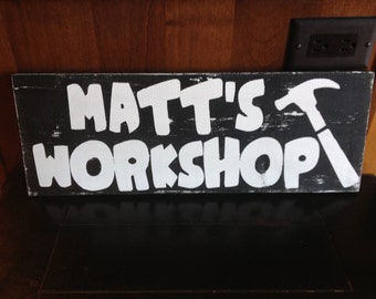 Workshop sign | Etsy