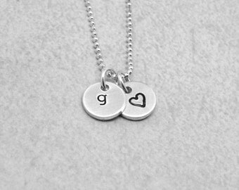 Letter g necklace | Etsy