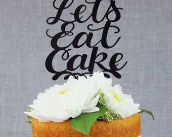 Popular items for lets eat cake on Etsy