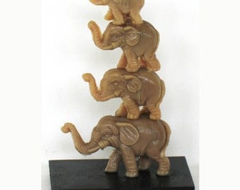 Popular items for stacked elephants on Etsy