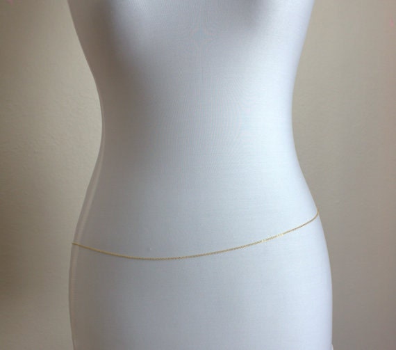 Sea Gold Plated Body Jewelry Belly Chainwaist Chainbikini