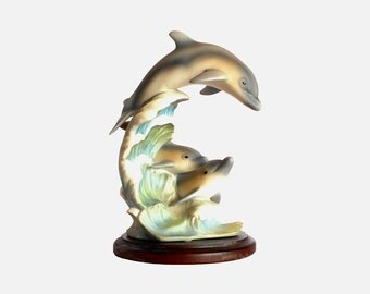 Popular items for dolphins figurine on Etsy