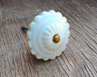 Popular items for blue ceramic knob on Etsy