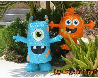 Popular items for monster pinata on Etsy