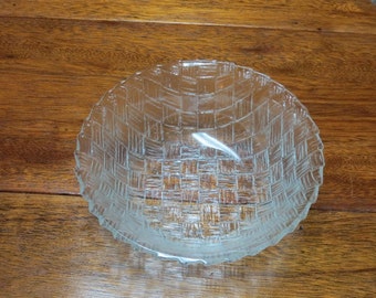Basket weave glass | Etsy
